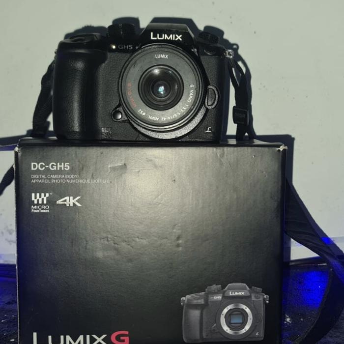 Jual lumix Gh5 paling Murah, full set masih kotak dan kelengkapan lain - Kab. Lombok Barat ...