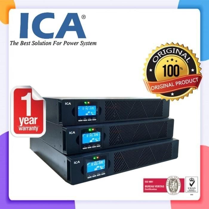 Jual ICA UPS Rackmount RN3100C 3000VA - UPS Online SINE WAVE - Jakarta ...