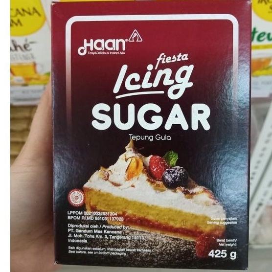 Jual HAAN Icing Sugar Fiesta / Tepung Gula 425gr - Kota Pontianak ...