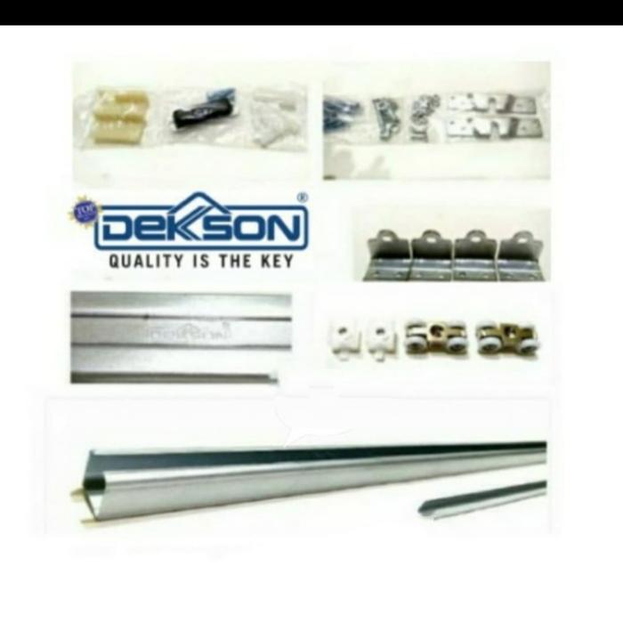 Promo Rel sleding pintu dekson G4/rel pintu galvanis 200cm - Jakarta ...