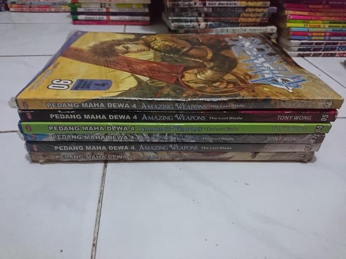 Jual Komik Manhwa - Pedang Maha Dewa 4 Amazing Weapons 1-6 - Tony Wong ...