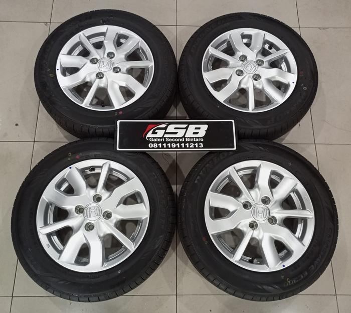 Jual Velg Mobil Bekas Oem New Brio Ring 14 Lebar 5 Pcd 4x100 + Ban ...