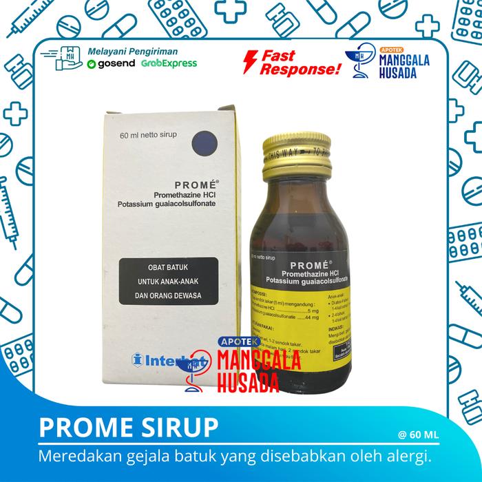 Jual PROME SIRUP OBAT BATUK ANAK DAN DEWASA - 60 ML - Kota Palembang ...