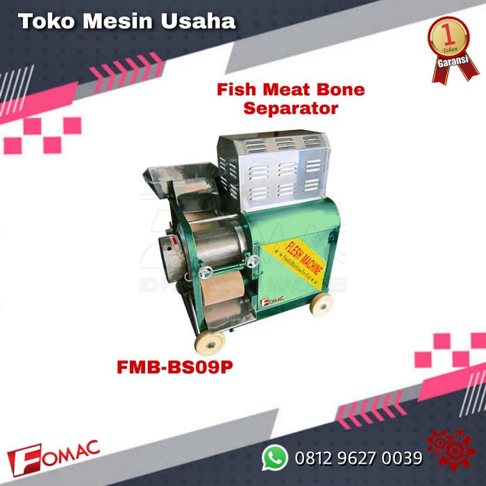 Jual MESIN PEMISAH TULANG IKAN & FISH MEAT BONE SEPARATOR FMB-SB09P ...