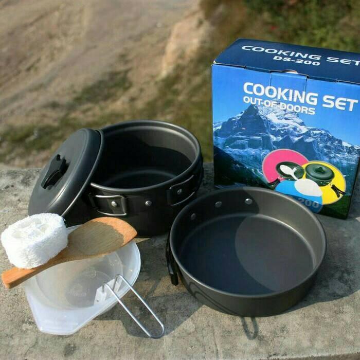 Jual Alat masak Outdoor Camping Gunung Nesting Cooking Set SY-200 DS ...
