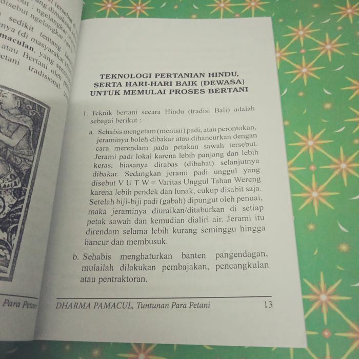 Jual Buku Darma Dharma Pamacul Pemacul Tuntunan Petani Menurut Lontar Agama Di Seller Hachi ...