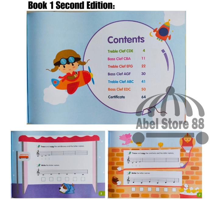 Jual Music Theory Drills For Young Children Book 1/2/3 - Buku Teori ...