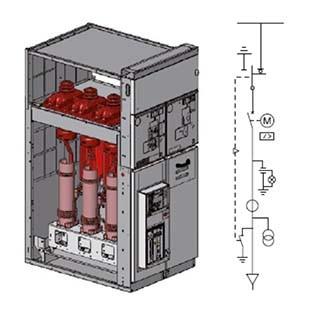 Jual ABB Cubicle SBC 24kV gas HD4 OCR DGR motorised/ABB SBC 24kV GCB ...