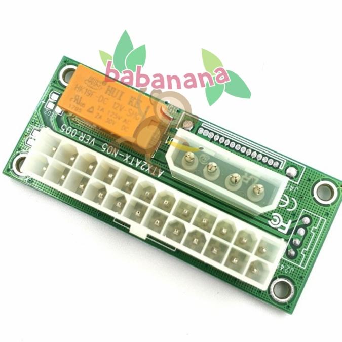 Jual Dual power supply motherboard relay for mining double mobo multi ...