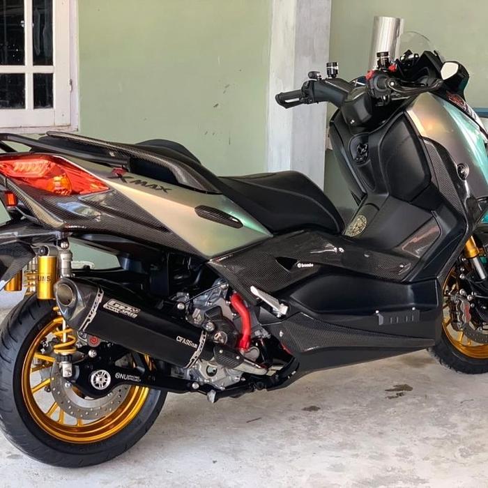 Jual Knalpot yamaha xmax original gp speed tipe core black - Kab ...