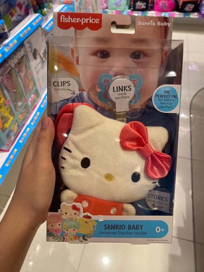 Jual Fisher Price Sanrio Holder Hello Kitty Baby Universal Pacifier ...