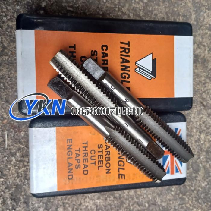 Jual HAN TAP M 18 X 1.5 MM 3 PCS MATA TAP BOR ULIR DRAT BAUT TRIANGLE ...