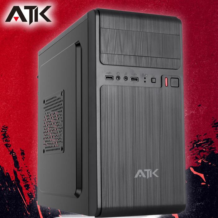 Jual Simbadda ATK 680 with PSU 600 Watt mATX PC Case Casing Office ...