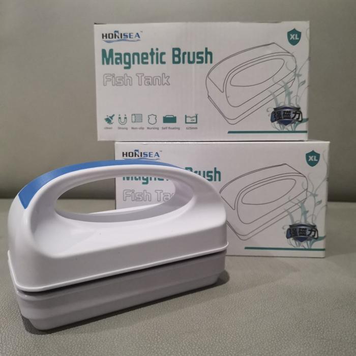 Promo FLOATING MAGNET PEMBERSIH KACA XL HORISEA bisa untuk Kaca 25mm ...