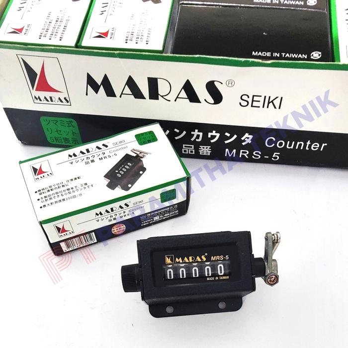 Jual Counter RS-5 / alat hitung mesin satuan 5 digit / Maras Taiwan ...