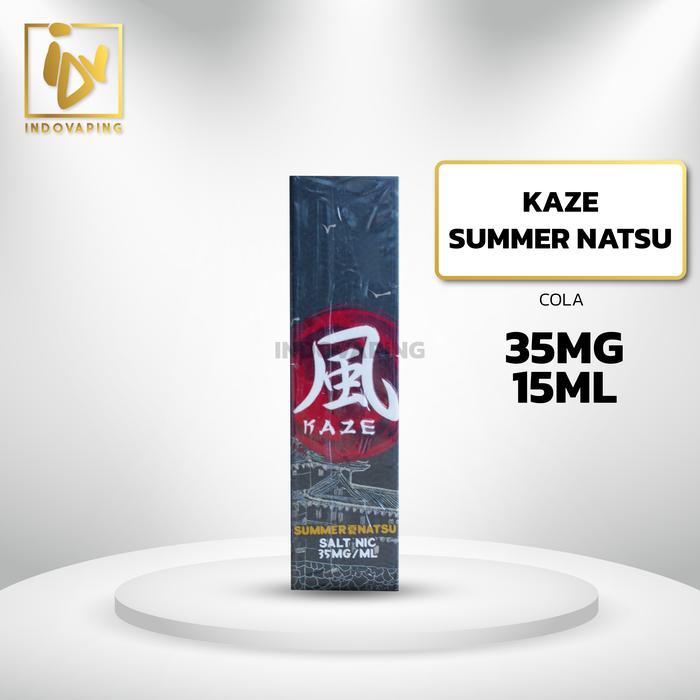 Jual Liquid Vapor Vape-Kaze Summer Natsu Salt 35mg 15ml By CMW ...