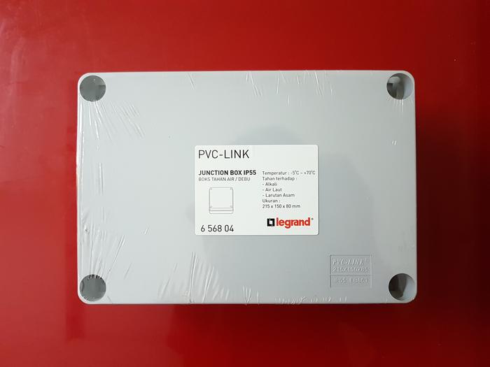 Jual Junction Box Weatherproof IP55 215x150x80 Legrand 656804 - Kota ...