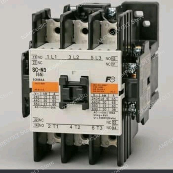Jual Magnetic contactor Fujielectric SC-N3 - 220V - Jakarta Pusat ...