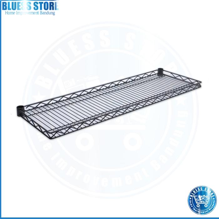 Jual Krisbow Rak Kawat Wire Half Shelf 90x30x4 Cm Abu Ambalan Rak Besi ...