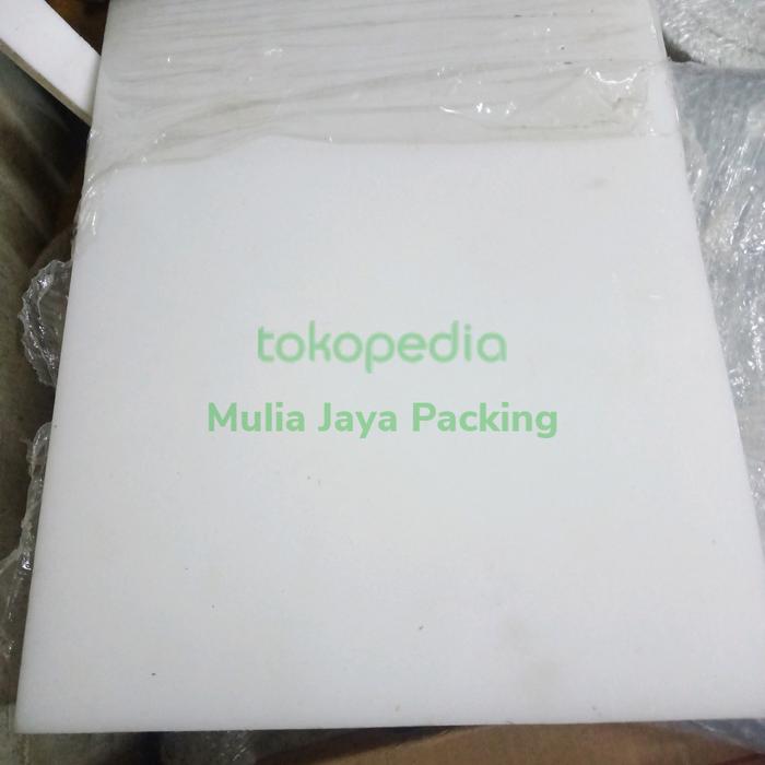 Jual Nylon putih / Pe putih lembaran 15mm x 8cm x 1m - Jakarta Barat - Mulia Jaya Packing ...