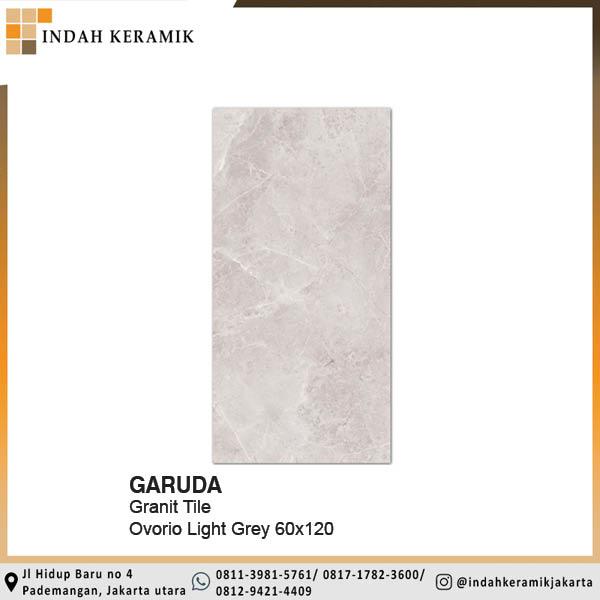 Jual Granit Tile GARUDA Ovorio Light Grey GS129M11C 60x120 - Jakarta ...