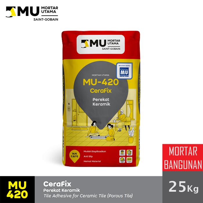 Jual Mortar Utama MU-420 CeraFix Perekat Keramik - Porous Tile 25Kg ...