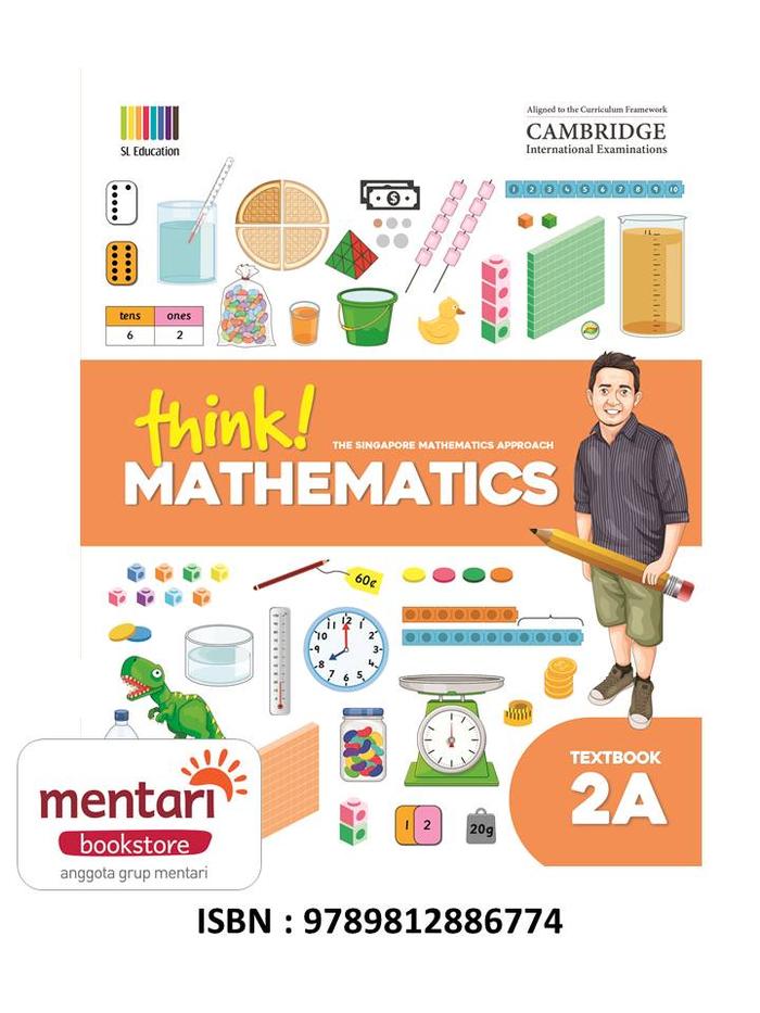Jual Think Math Textbook 1A -3B | Buku Sekolah Matematika - Level 1B ...