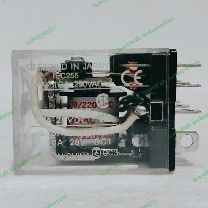 Jual Relay Omron LY4 10A 250VAC Plus socket - Kab. Serang - barokah ...