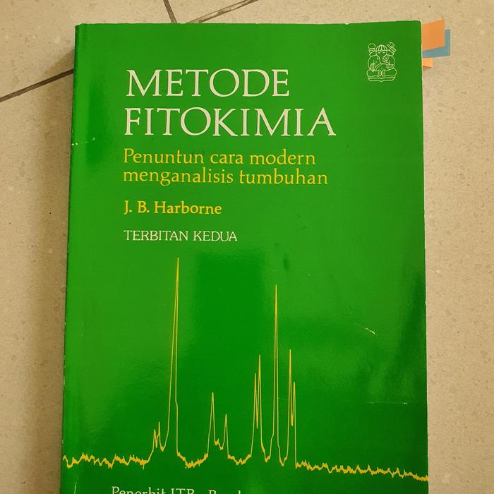 Jual Metode Fitokimia Penuntun Cara Modern Menganalisis Tumbuhan - Kota Surabaya - SURYAPUSTAKA ...