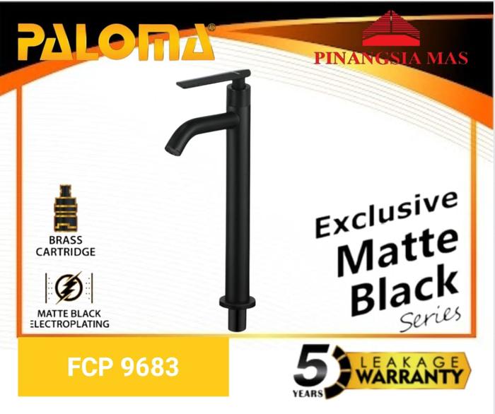 Jual PALOMA FCP 9683 KERAN WASTAFEL CUCI TANGAN KRAN AIR DINGIN MATTE ...