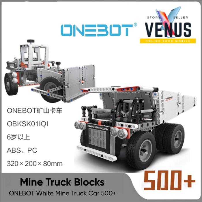 Jual ONEBOT Building Blocks Toys Mining Truck Mainan Anak Mine Mobil ...