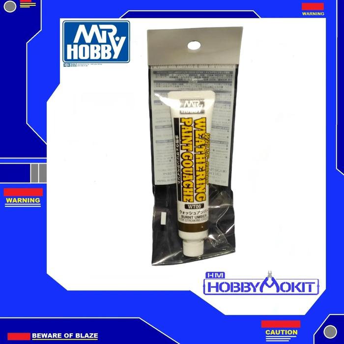 Jual WT06 WATER BASED WEATHERING PAINT GOUACHE LIGHT RUST - MR HOBBY ...
