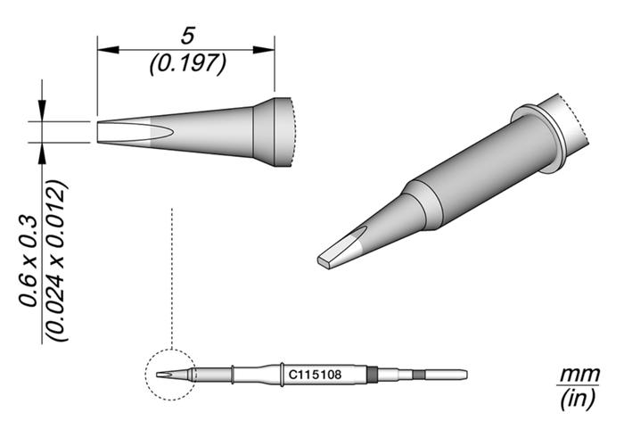 Jual JBC C245 Soldering Cartridge Kartrid Soldering Lebar dengan Banyak ...