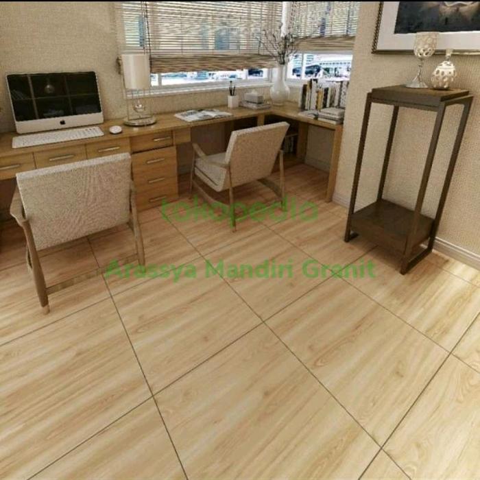 Jual Ubin Lantai Granit Keramik Motif Kayu 60x60 - Kab. Bogor - AMG ...