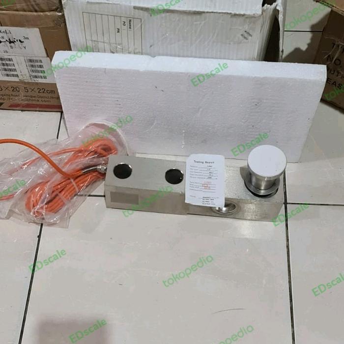 Jual LOAD CELL MK - SLB 10ton / LOAD CELL BATANG SHEAR BEAM 10t ...