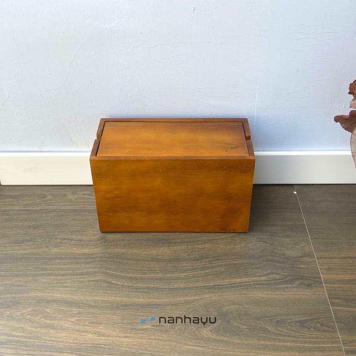 Promo Kotak kayu pengaman stop kontak, Wooden cable box storage ...