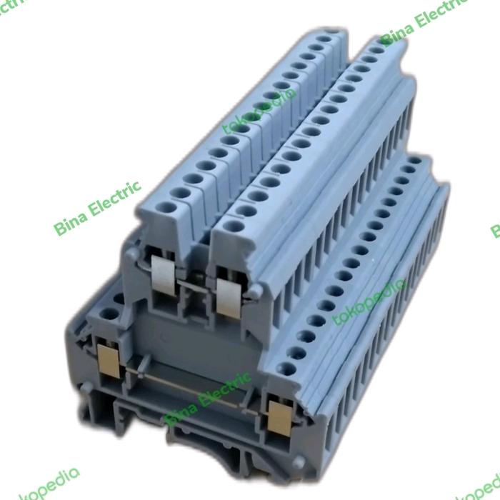 Jual Terminal Block 2 Tingkat UKK-5N 4mm / Double Level Terminal Block UK - Jakarta Pusat - Bina ...