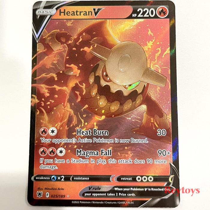 Jual Pokemon TCG Astral Radiance - 025 Heatran V - Jakarta Utara ...