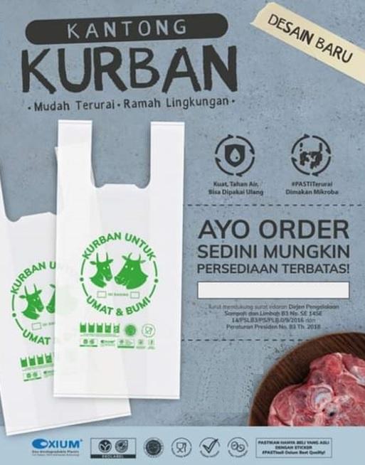 Jual Plastik Daging Kurban Ramah Lingkungan - Kota Bekasi - Grand ...
