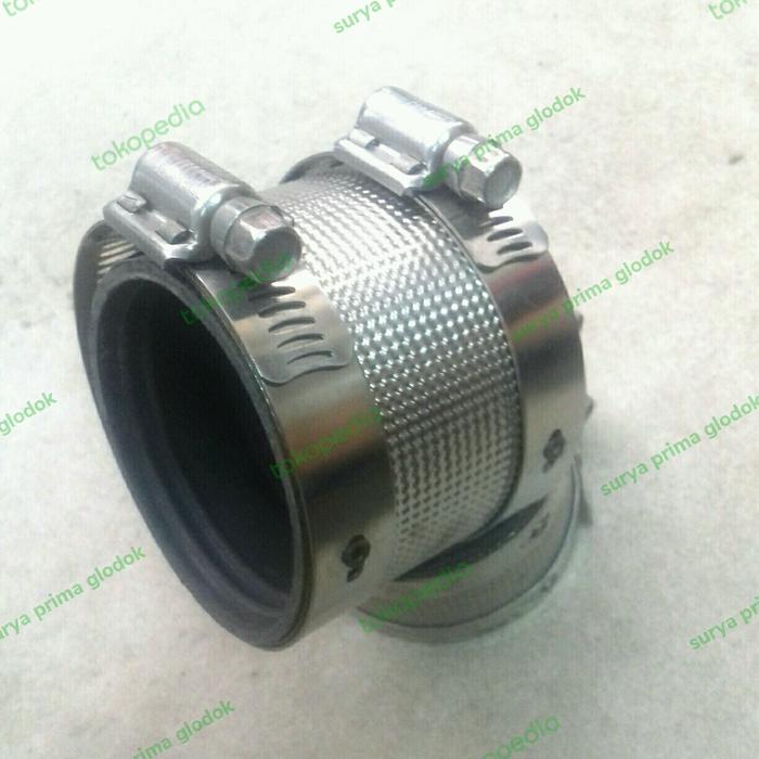 Jual klem coupling cast iron pipa cip besi pvc 2 inch - Jakarta Barat ...