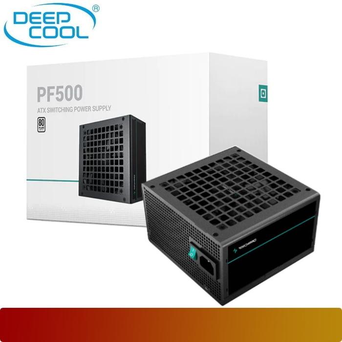 Jual Power Supply DeepCool PF500 - 500W 80+ White - Flat Cable PSU ...