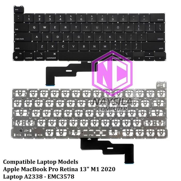 Jual Keyboard Apple MacBook Pro Retina 13 M1 A2338 Tahun 2020 EMC 3578 ...