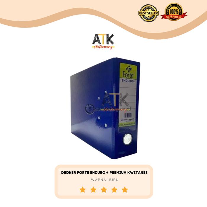Jual Ordner Forte Enduro + Premium / Ordner Karton Kwitansi atk - Hitam ...