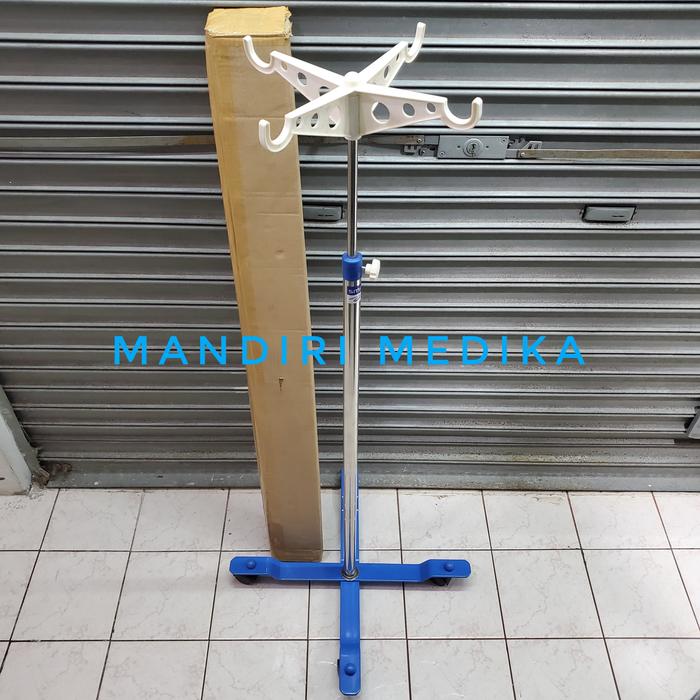 Jual Tiang Infus Stainless Standar Infus Stainless Knock Down - Jakarta ...