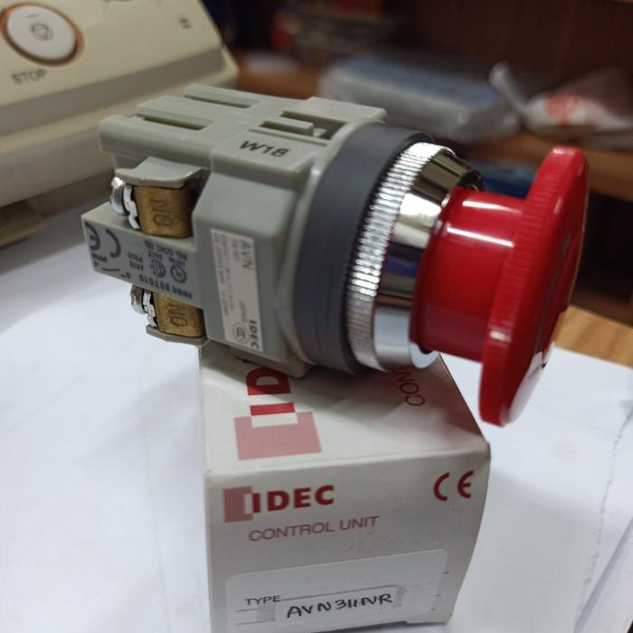 Jual AVN311NR-U, PUSH BUTTON EMERGENCY STOP, IDEC - Jakarta Barat ...