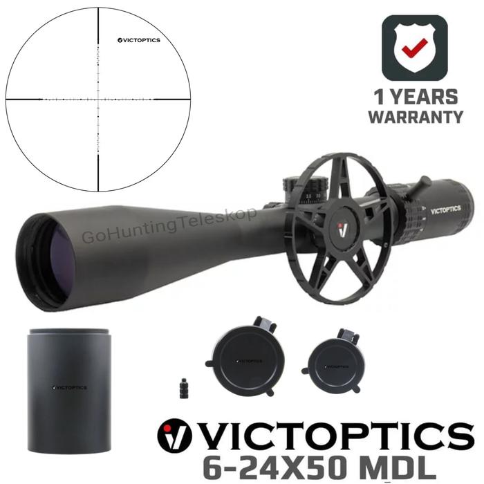 Jual Teleskop senapan angin Vector Victoptics 6-24x50 MDL teropong ...