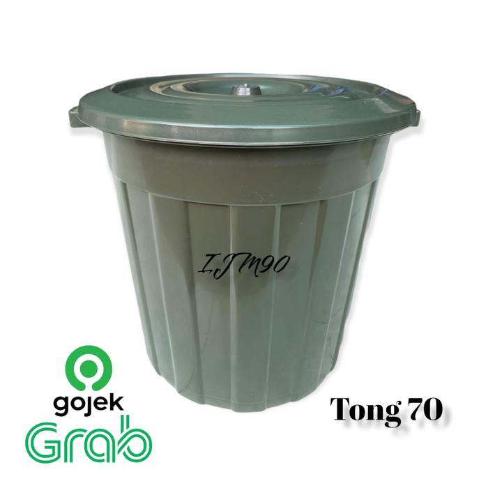 Jual Ember Air Tutup 70 Liter/ Ember Plastik 70 LT (HANYA GOSEND ...