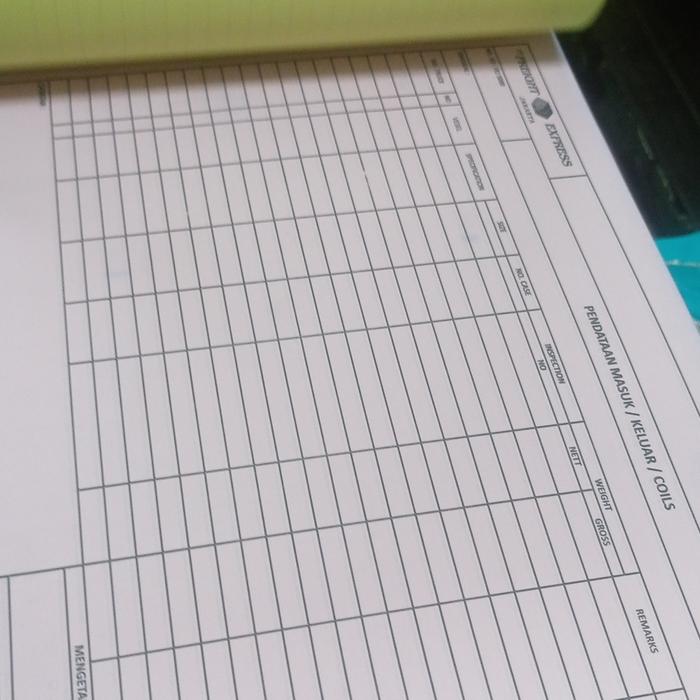 Jual Cetak Nota Bon, Kwitansi, Faktur, Surat Jalan, Custom Bahan NCR ...