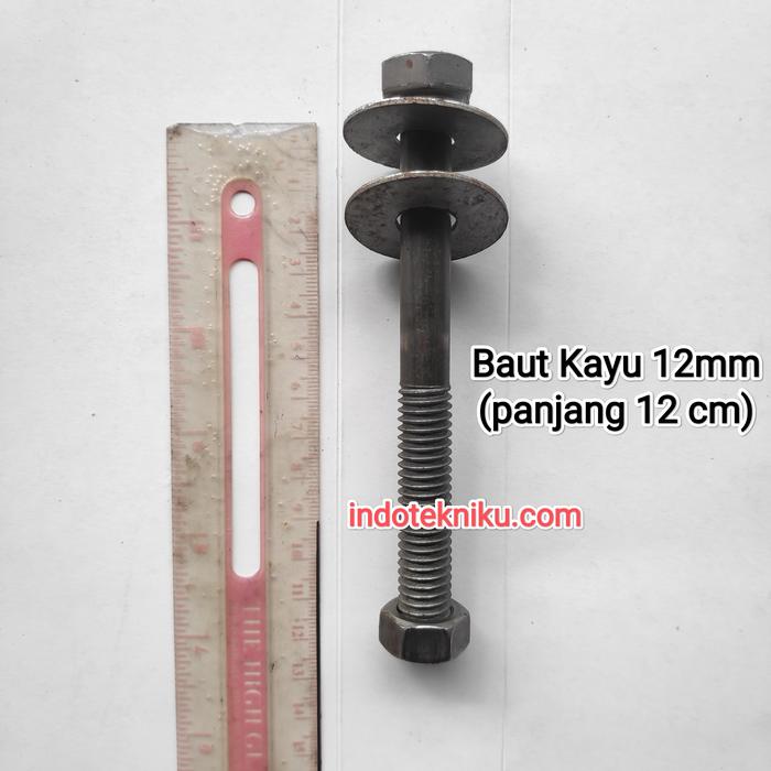 Jual Baut Kayu 12mm panjang 12cm / baut sambung kayu - Kab. Banyuwangi ...