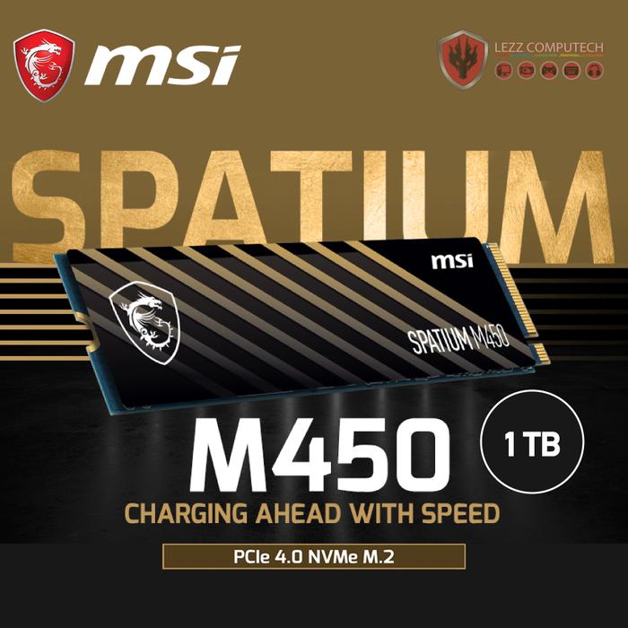 Promo MSI SPATIUM M450 PCIe 4.0 NVMe M.2 | SSD M.2 NVMe Gen 4 x4 ...